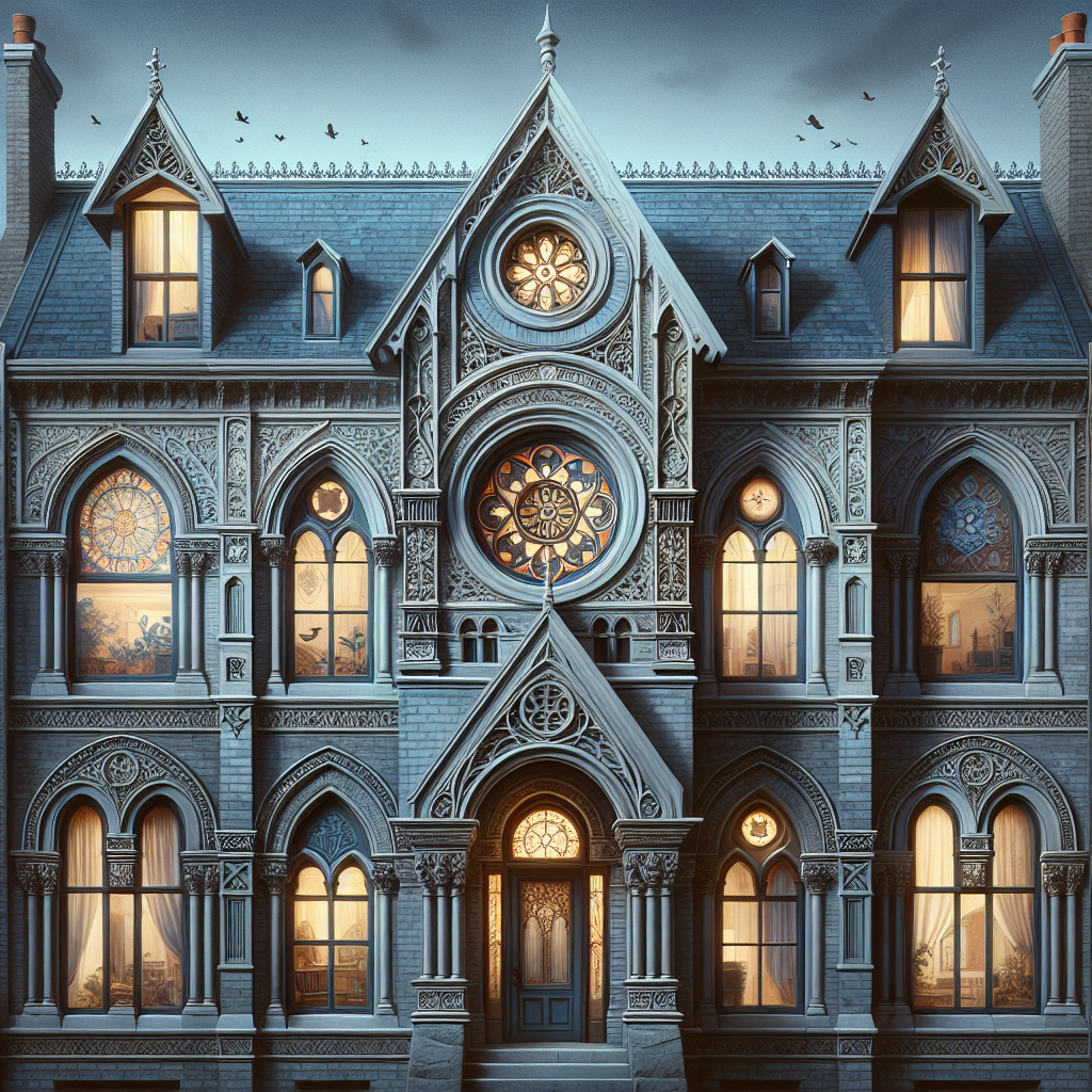 How to Select Replacement Windows for a Gothic Revival Home - Lone Wolf ...